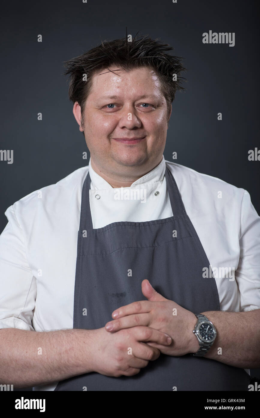 Edinburgh-based chef and restaurateur Mark Greenaway Stock Photo - Alamy