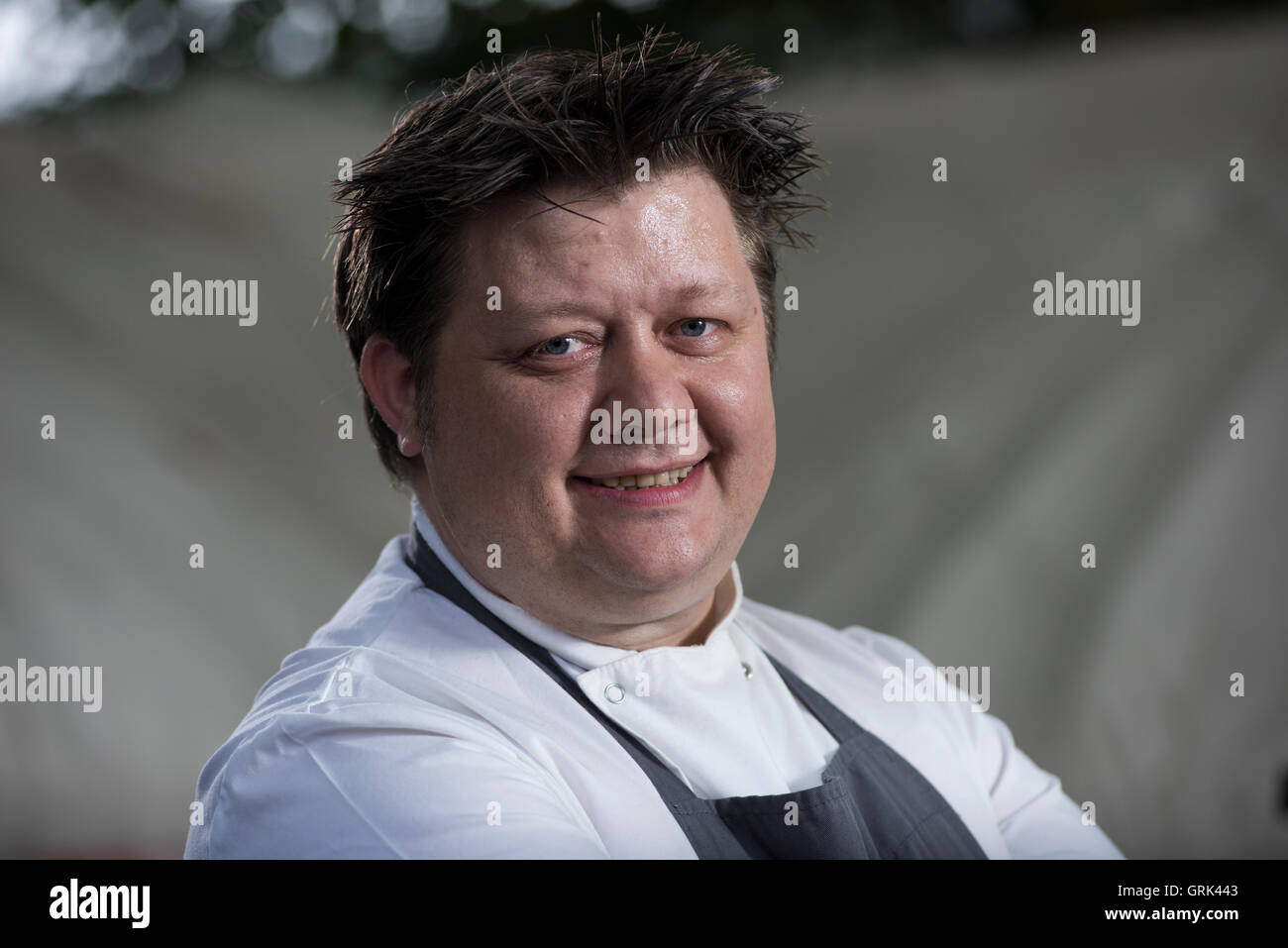 Edinburgh-based chef and restaurateur Mark Greenaway Stock Photo - Alamy