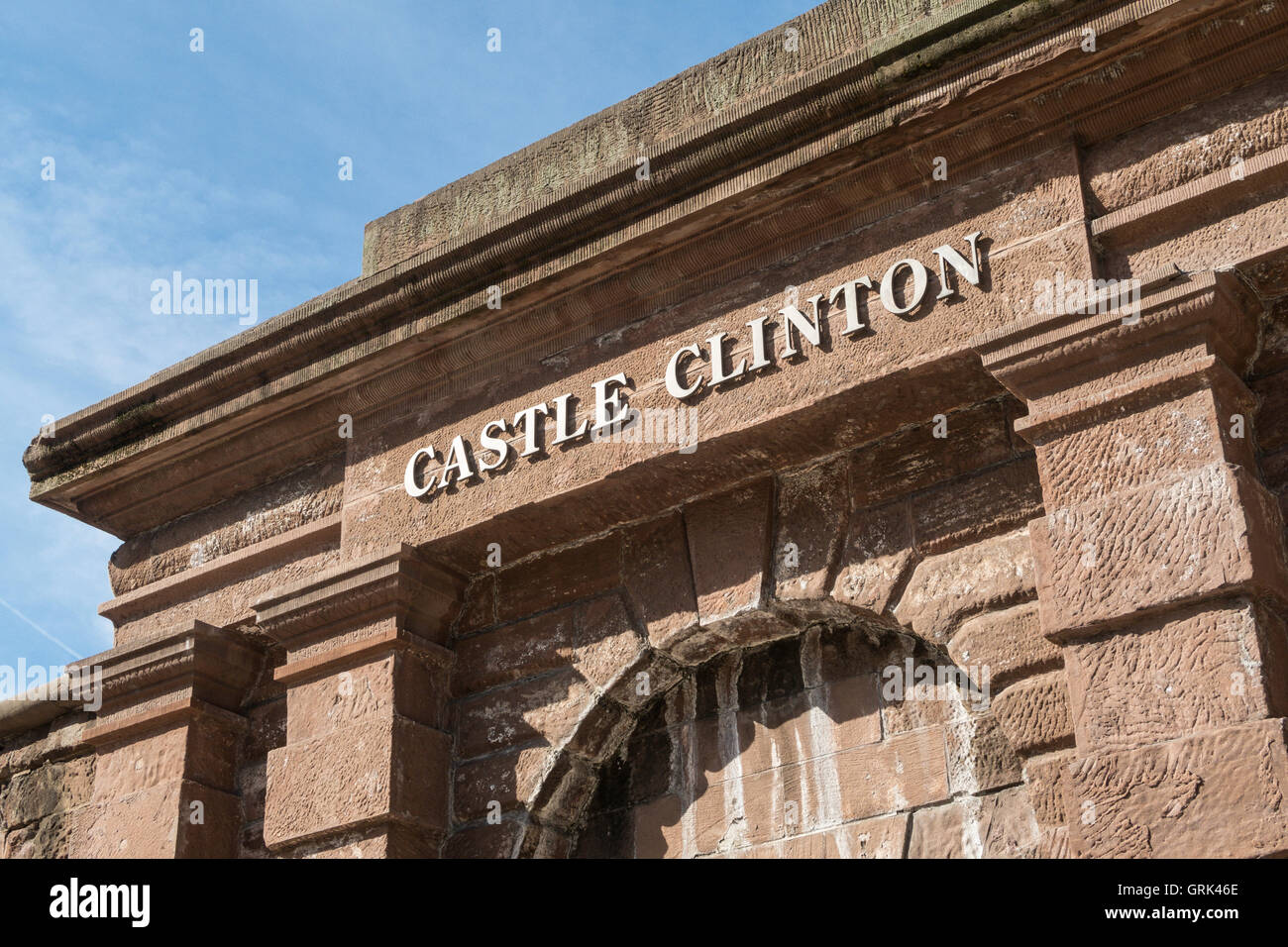 Castle clinton national monument hi-res stock photography and images ...