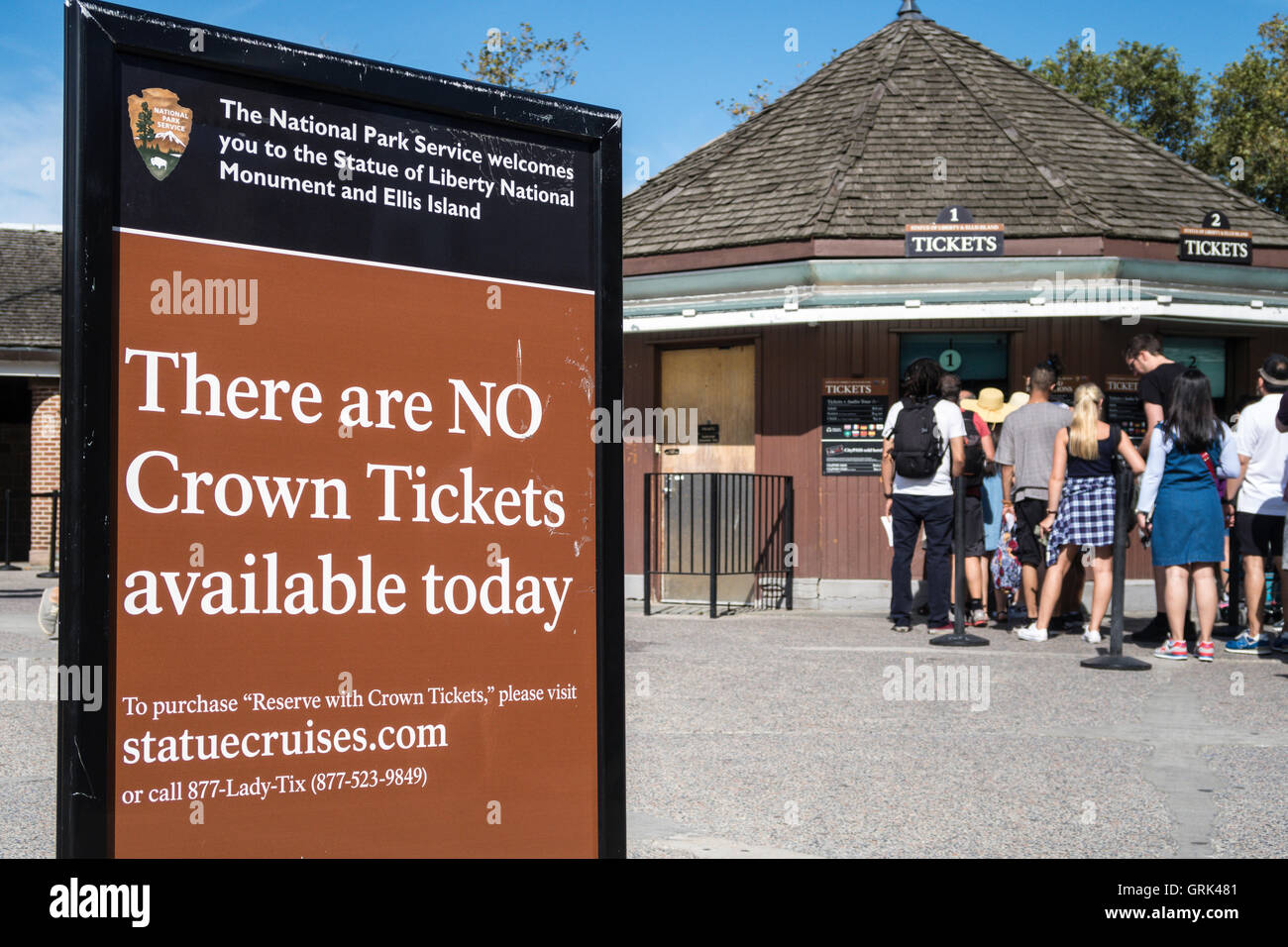 Castle Clinton National Monument in Battery Park, NYC, USA Stock Photo ...
