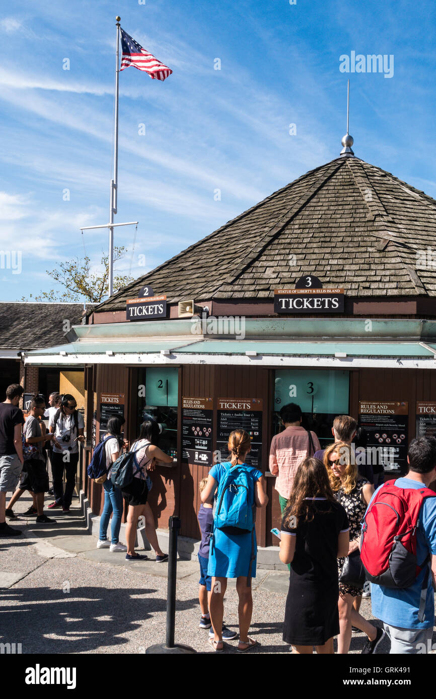Castle Clinton National Monument in Battery Park, NYC, USA Stock Photo ...