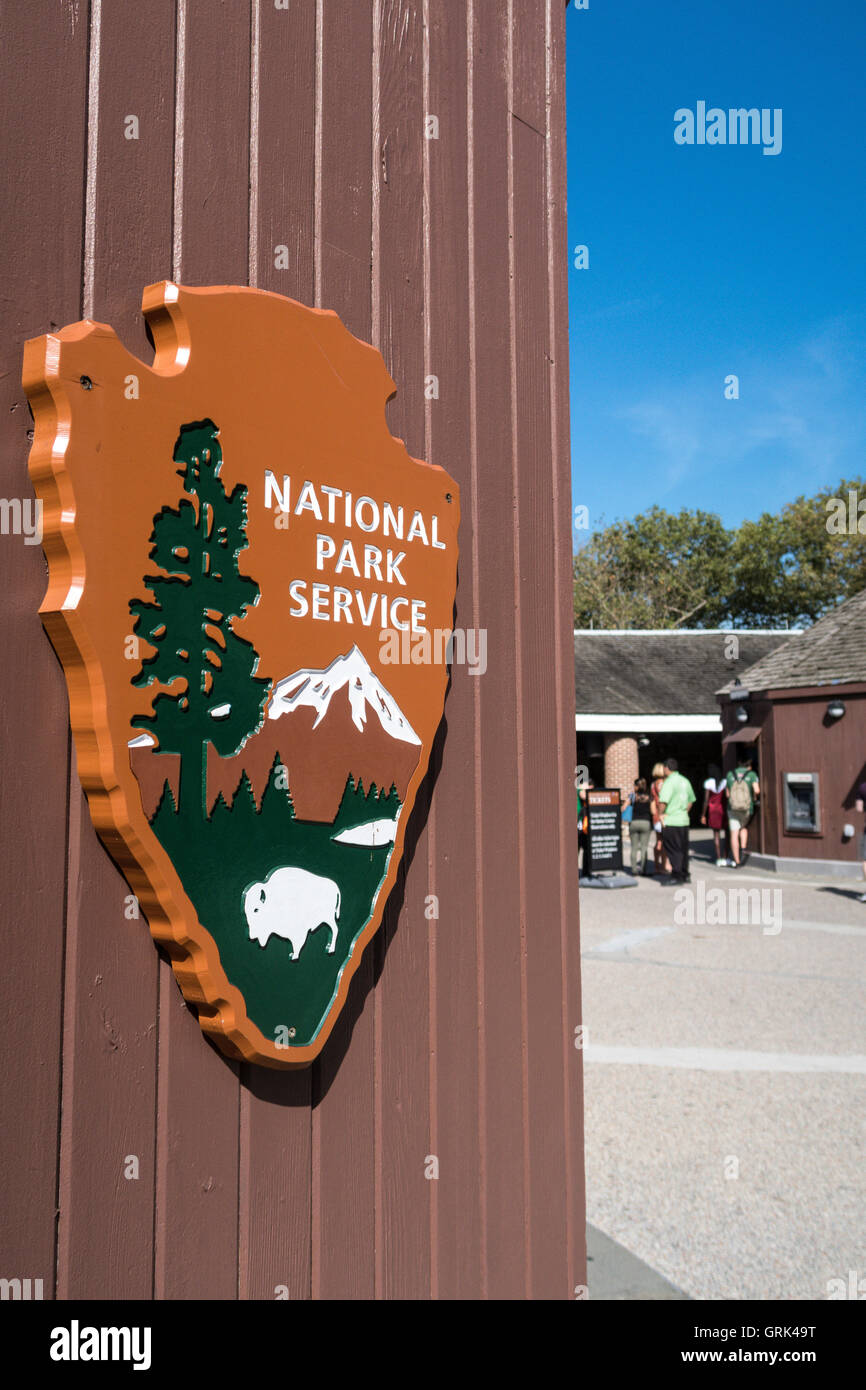 Castle Clinton National Monument in Battery Park, NYC, USA Stock Photo ...