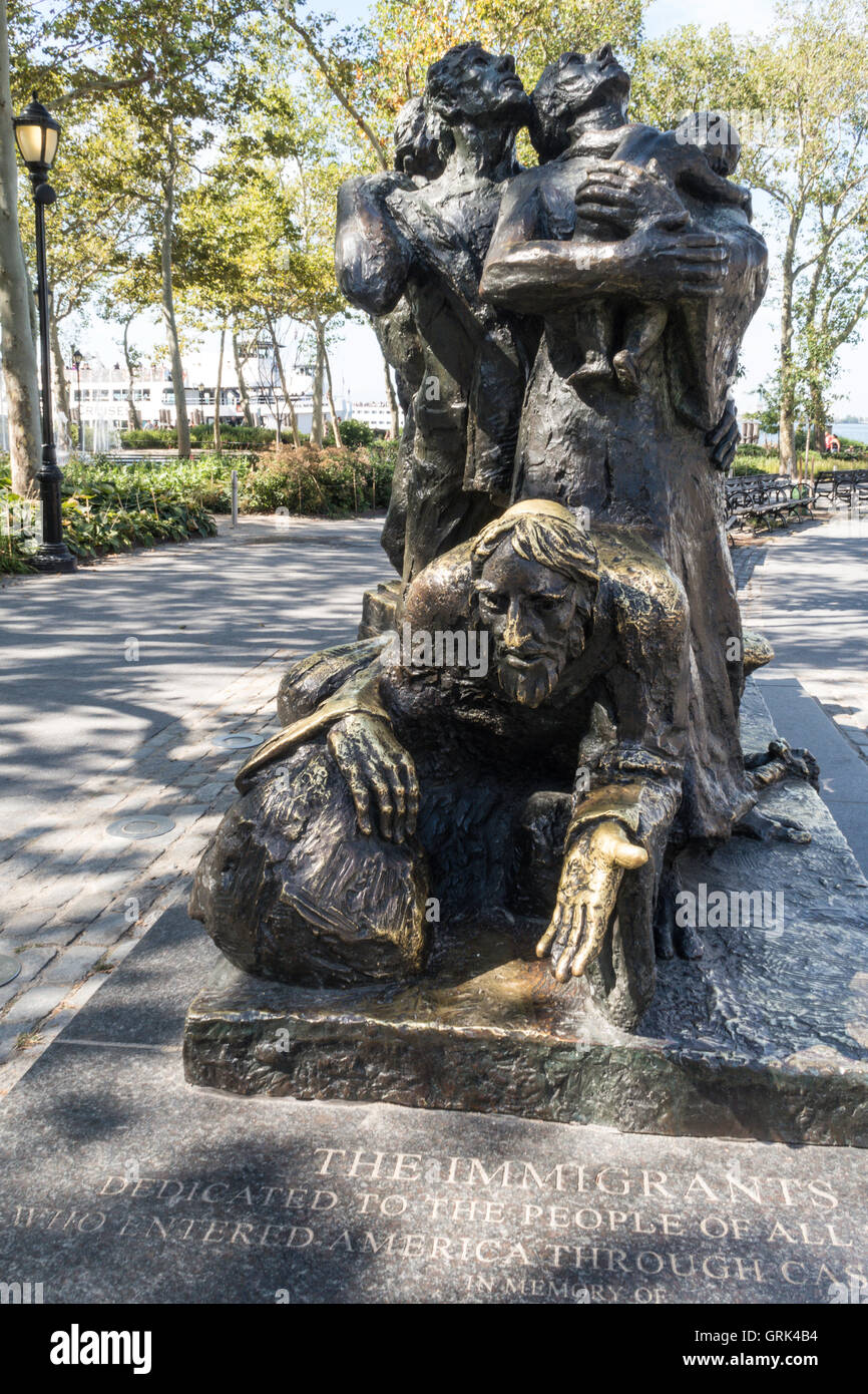 Immigrants Memorial Stock Photos & Immigrants Memorial Stock Images - Alamy