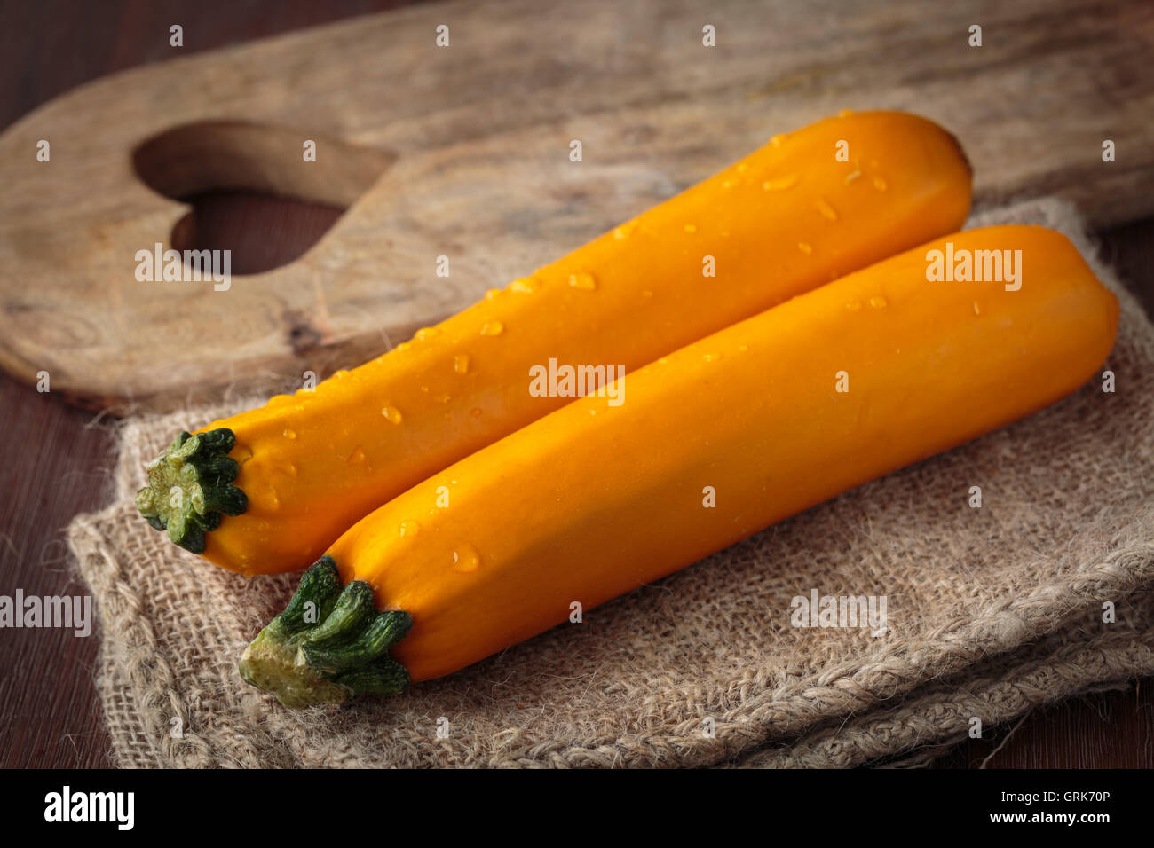 Fresh raw yellow zucchini for an healthy nutrition Stock Photo - Alamy