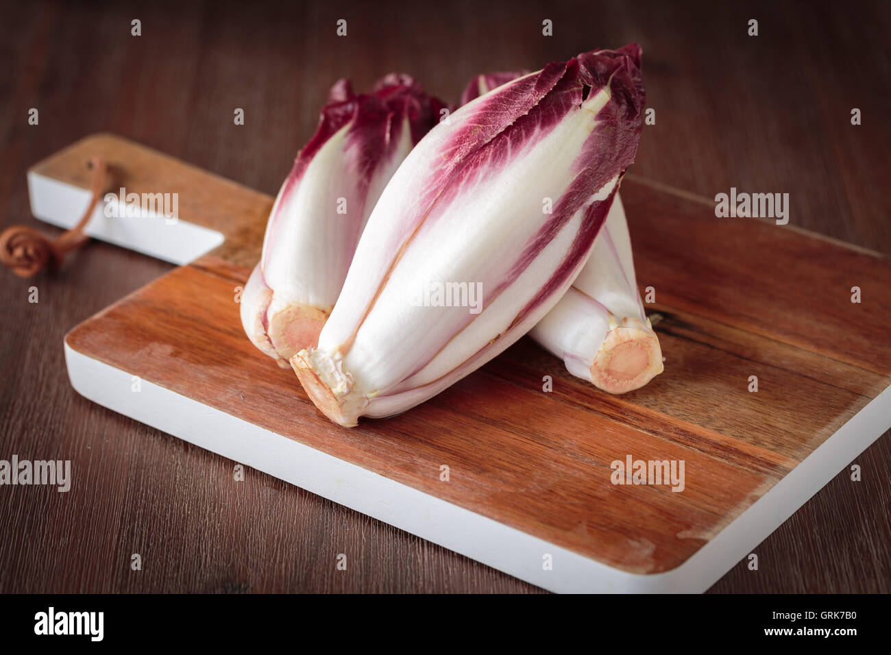 Frsh red endive for an healthy nutrition Stock Photo - Alamy