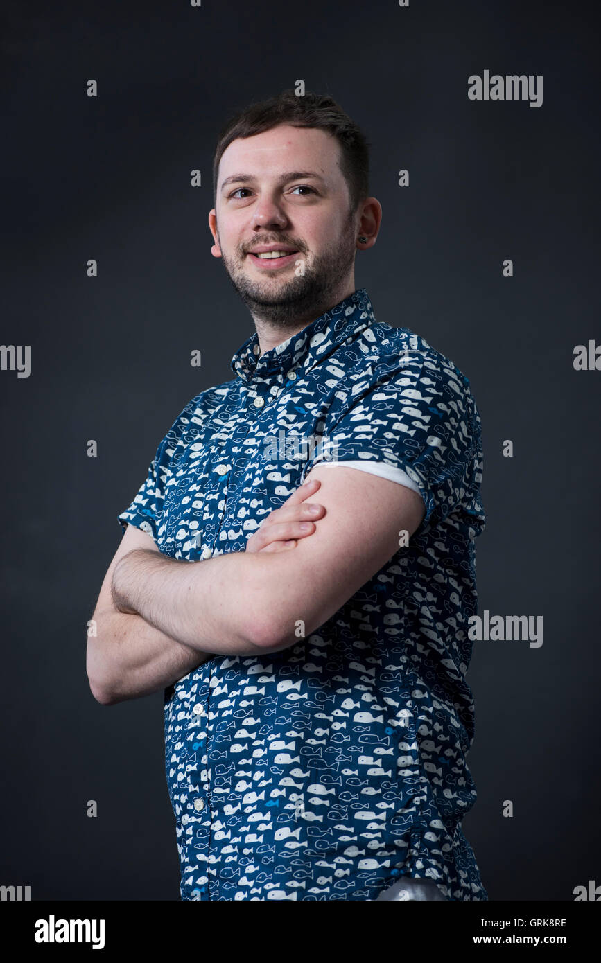 Author and illustrator Alex T Smith Stock Photo - Alamy
