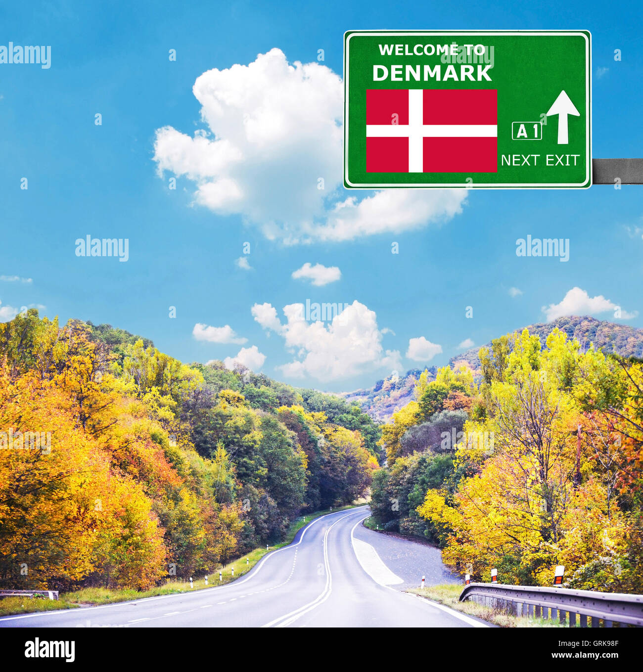 Welcome To Denmark Sign High Resolution Stock Photography and Images ...
