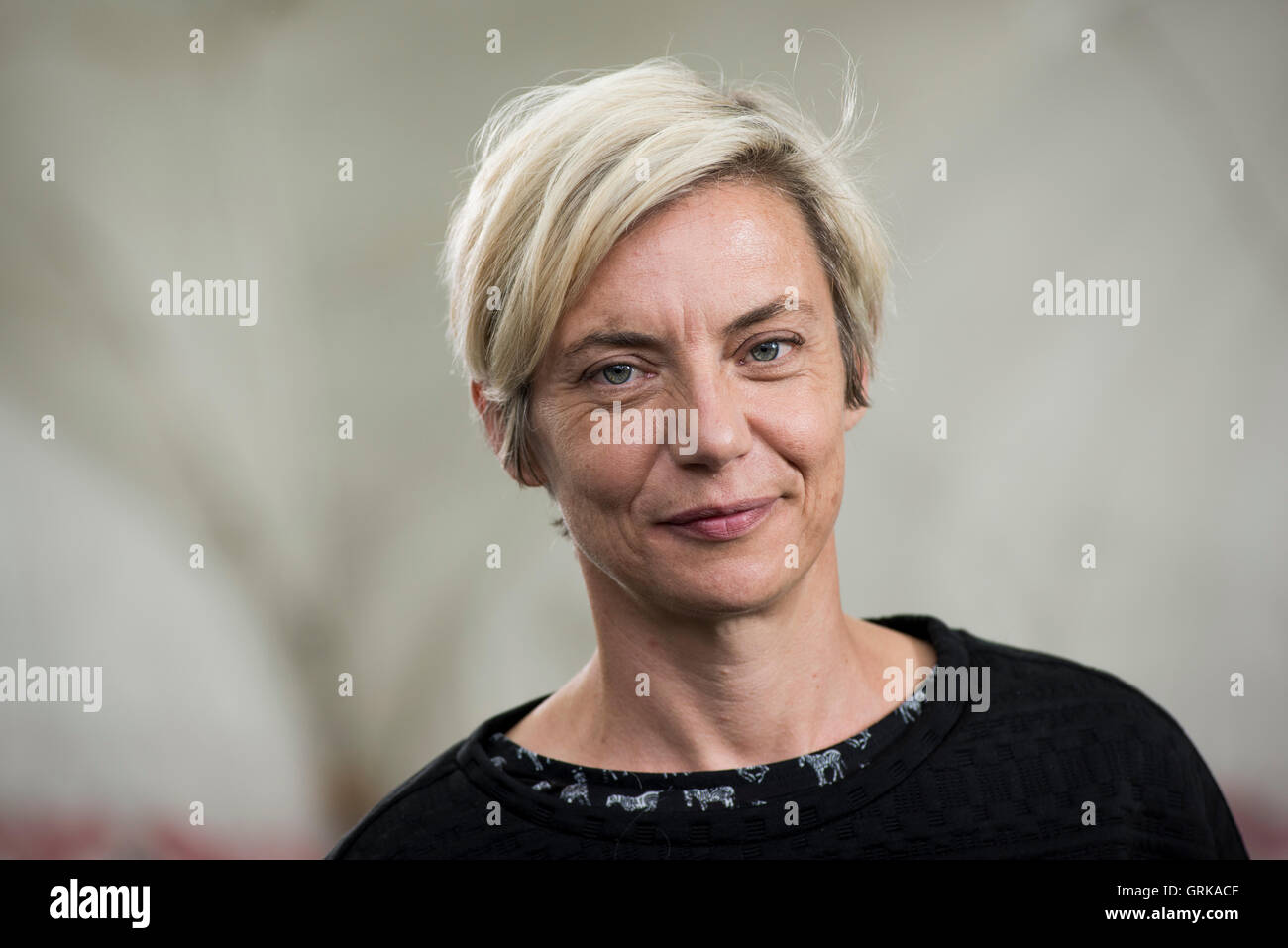 English journalist and broadcaster Miranda Sawyer Stock Photo - Alamy