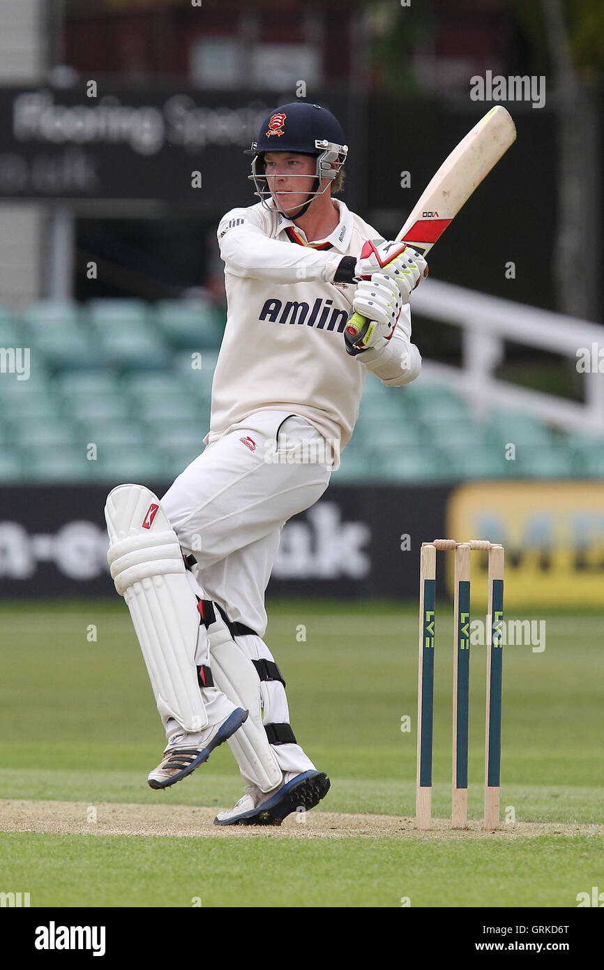 Tom Westley in batting action for Essex - Leicestershire CCC vs Essex ...