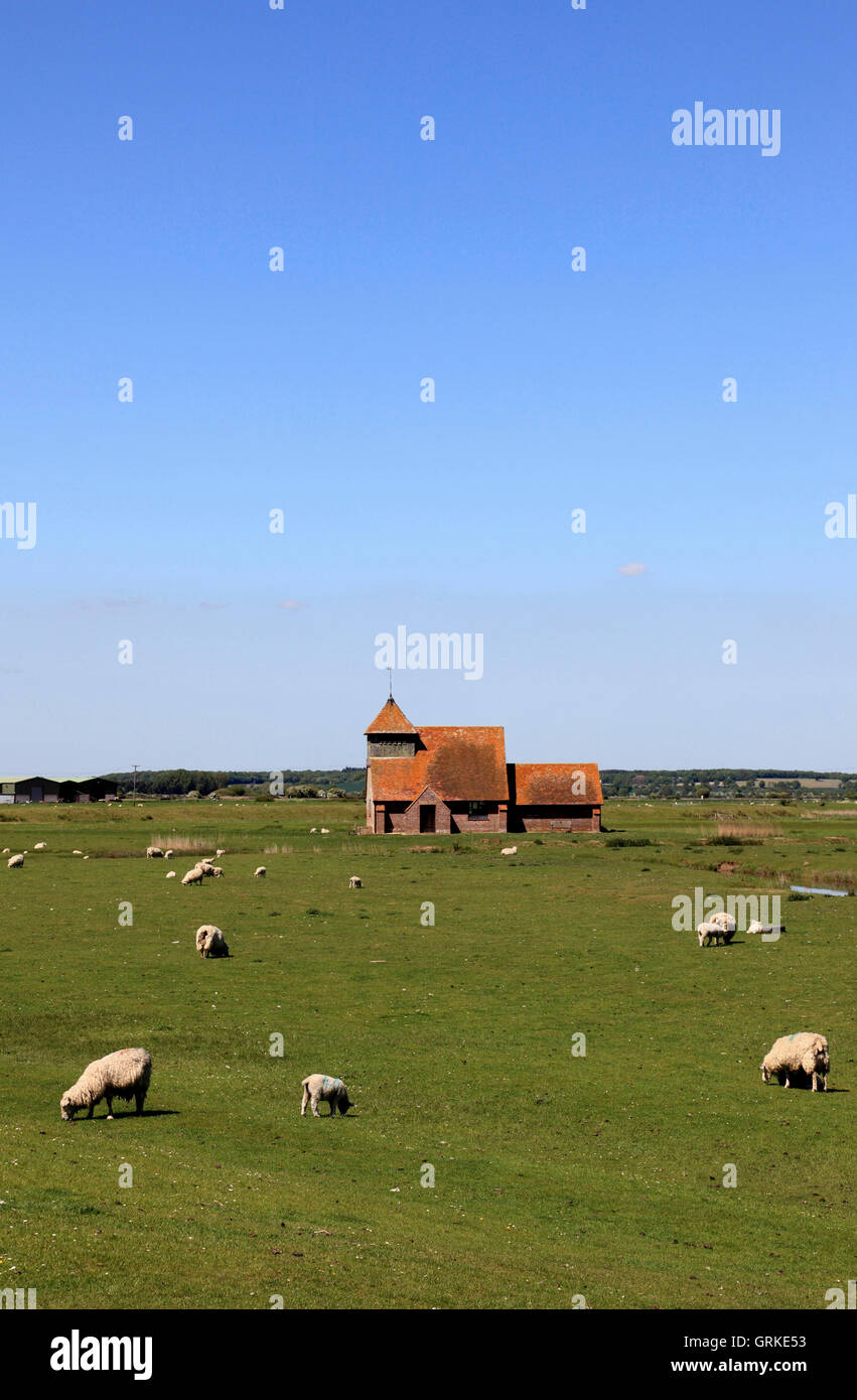 Churches of the romney marsh hi-res stock photography and images - Alamy