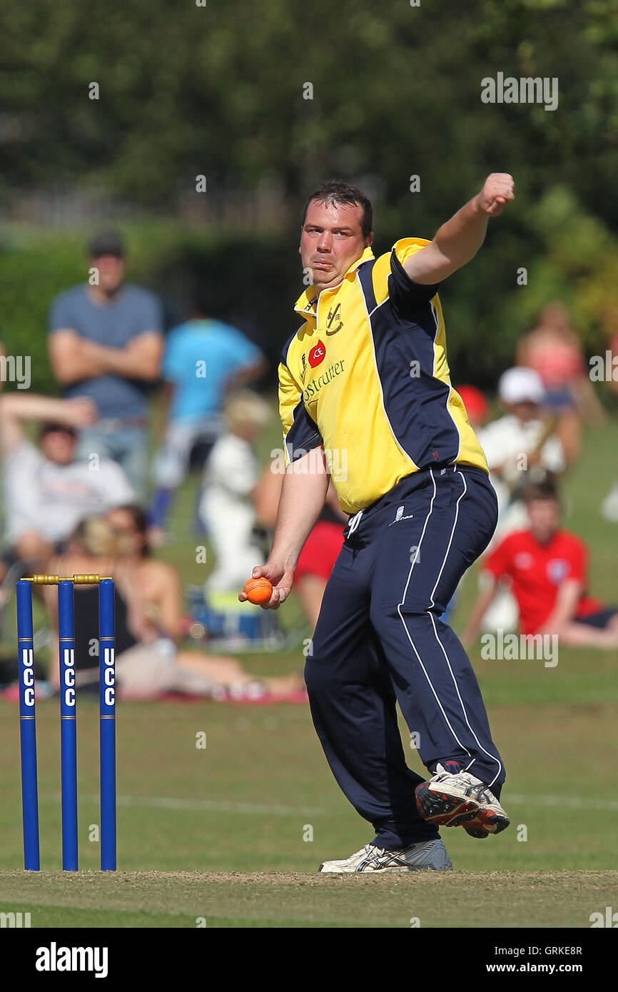 Upminster CC vs Essex CCC - Graham Napier Benefit Match Cricket at ...