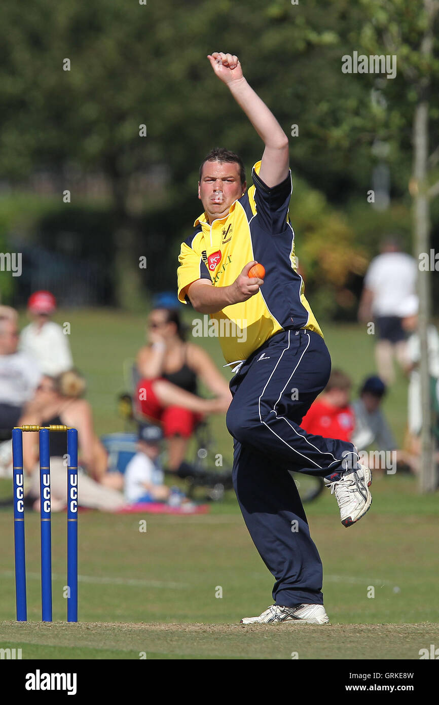 Upminster CC vs Essex CCC - Graham Napier Benefit Match Cricket at ...
