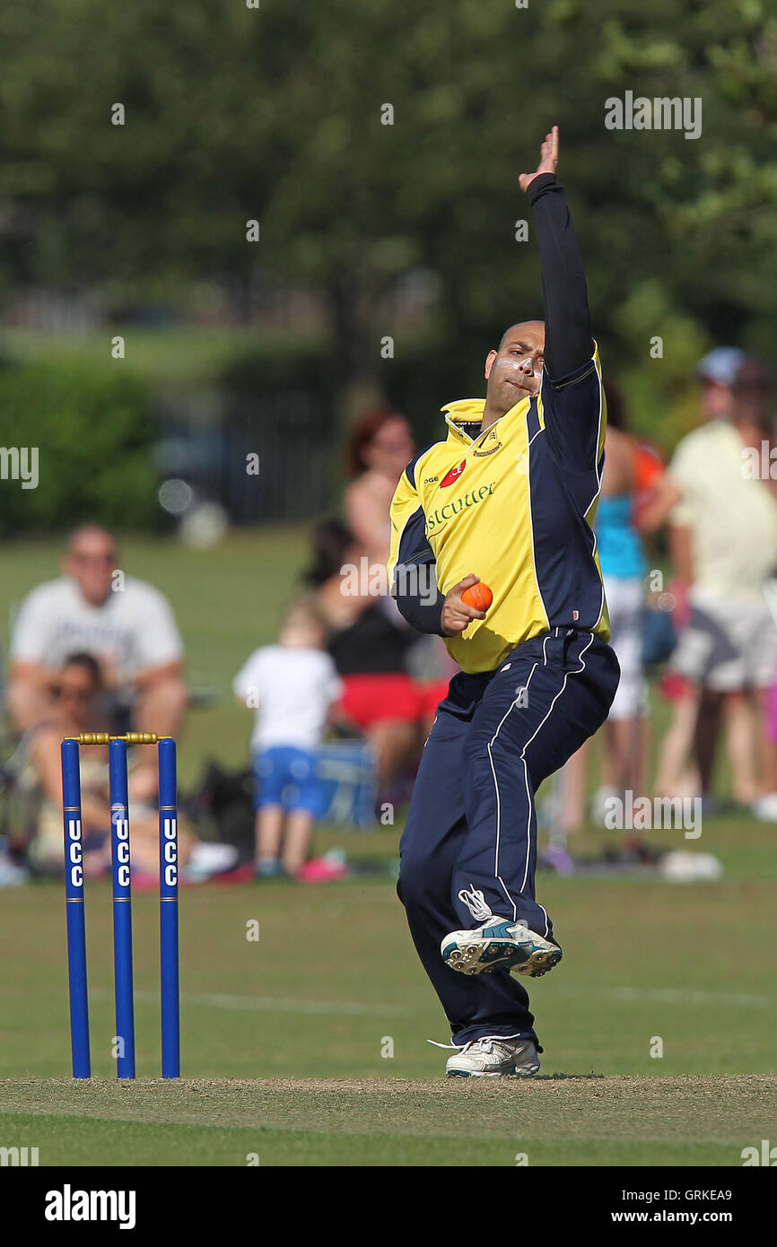 Upminster CC vs Essex CCC - Graham Napier Benefit Match Cricket at ...