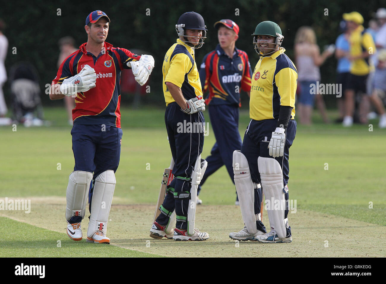 Upminster CC vs Essex CCC - Graham Napier Benefit Match Cricket at ...