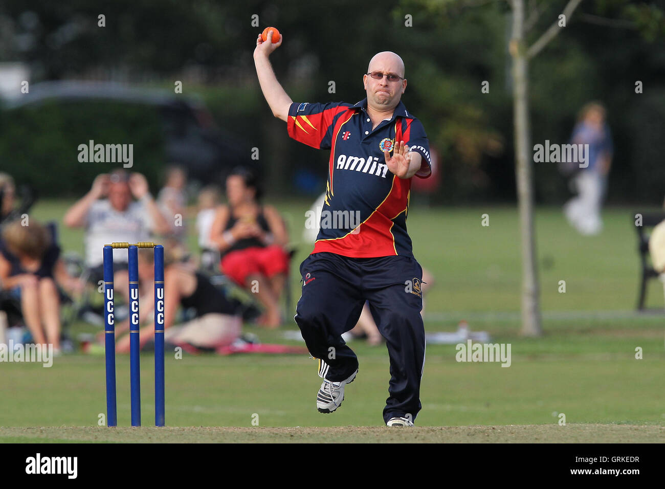 Upminster CC vs Essex CCC - Graham Napier Benefit Match Cricket at ...