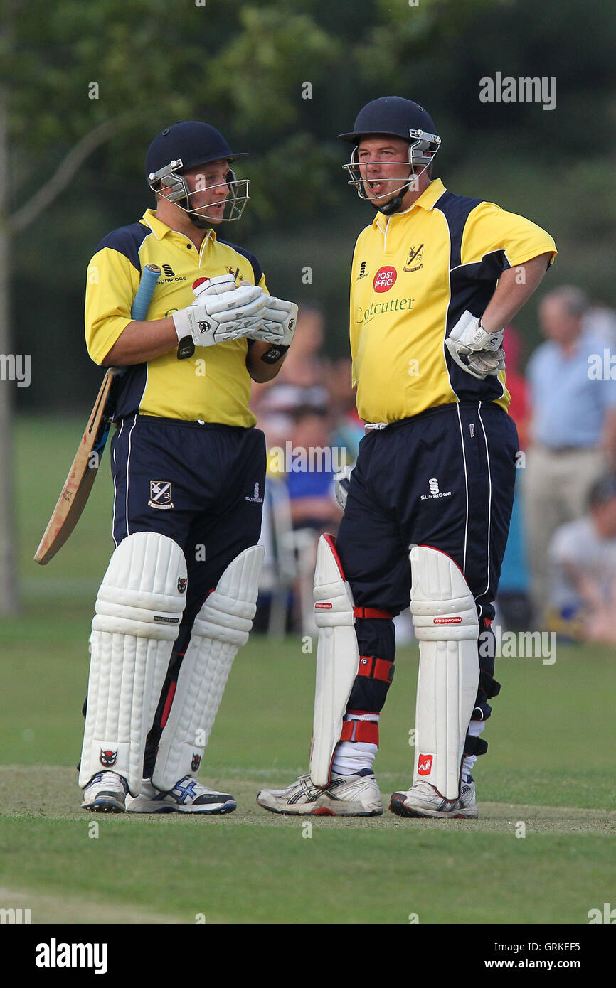 Upminster CC vs Essex CCC - Graham Napier Benefit Match Cricket at ...