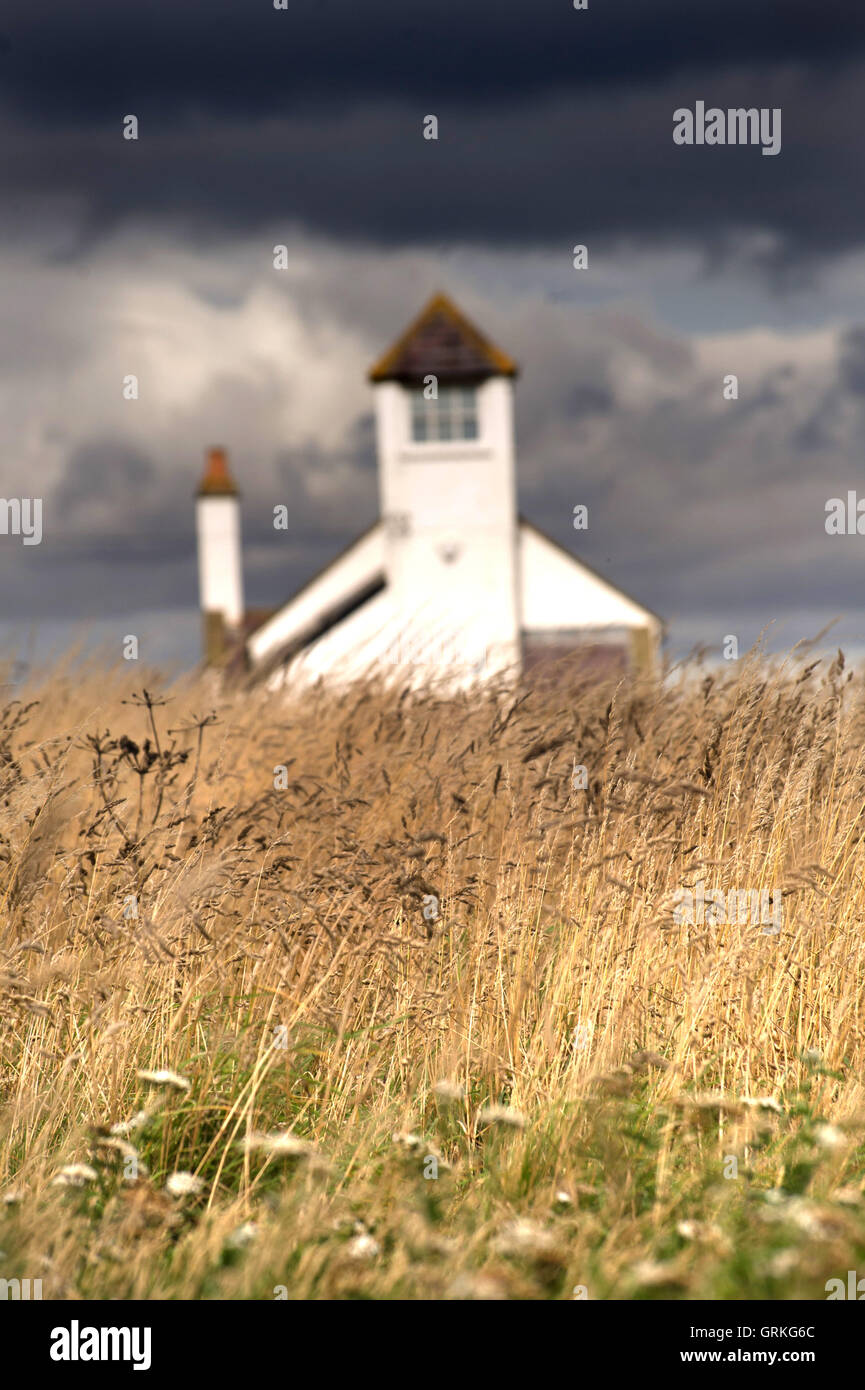 The Watch House museum, Seaton Sluice, Northumberland Stock Photo - Alamy