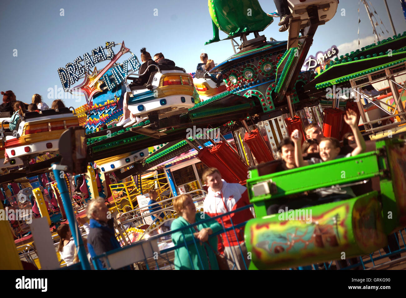 Funfair Beach Stock Photos & Funfair Beach Stock Images - Alamy
