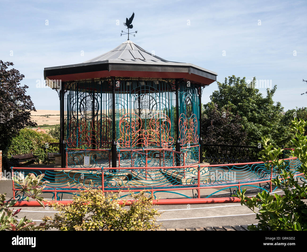 Bandstand saltburn hi-res stock photography and images - Alamy