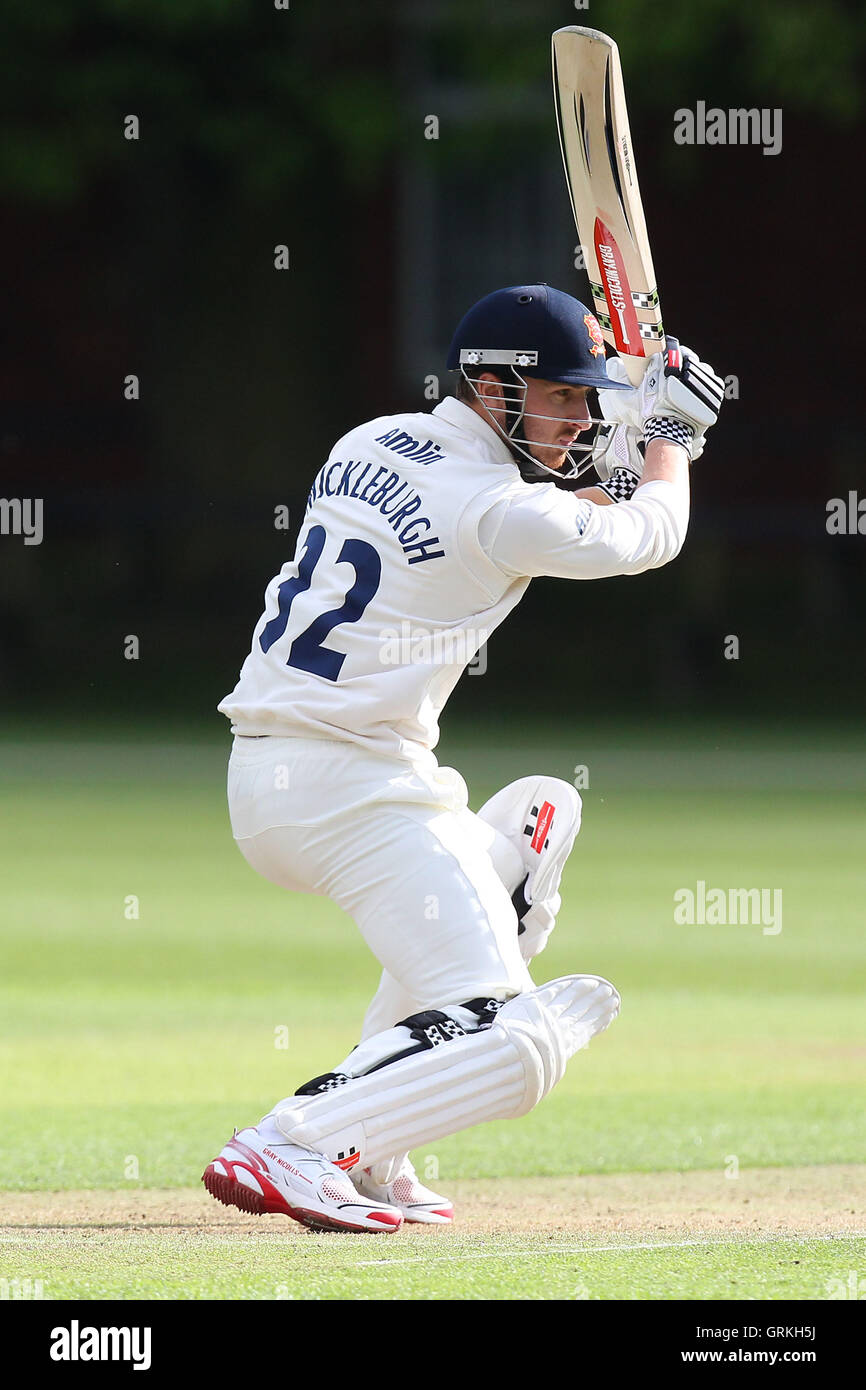 Jaik Mickleburgh in batting action for Essex - Cambridge MCCU vs Essex ...