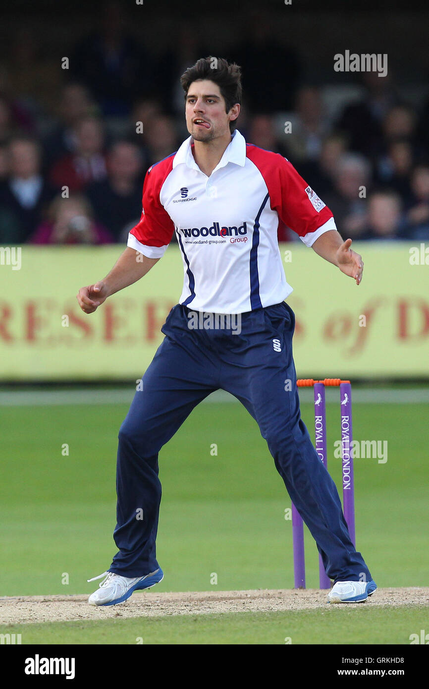 Alastair cook bowling hi-res stock photography and images - Alamy