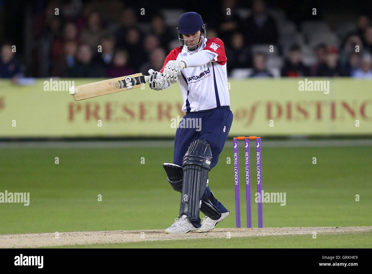Sport cricket action jason gallian hi-res stock photography and images ...