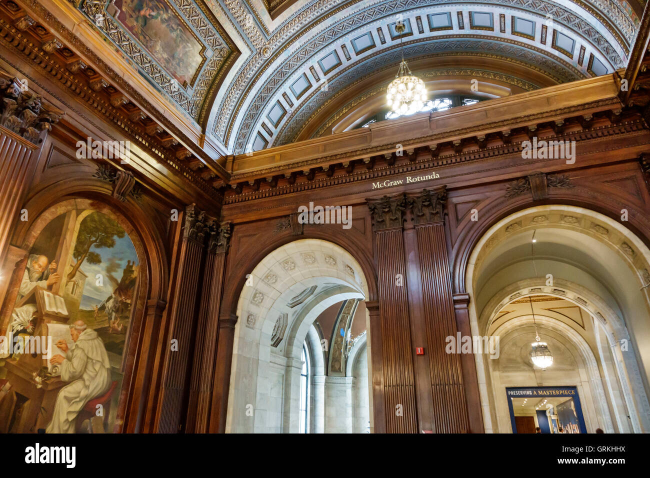 New York Public Library Ceiling High Resolution Stock Photography and ...
