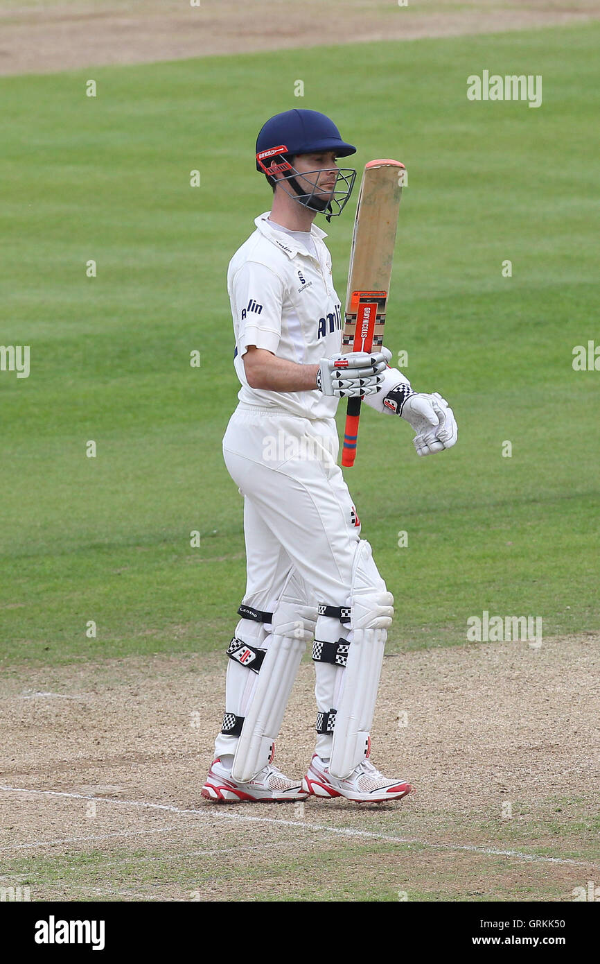 James Foster acknowledges scoring a half-century for Essex - Essex CCC ...