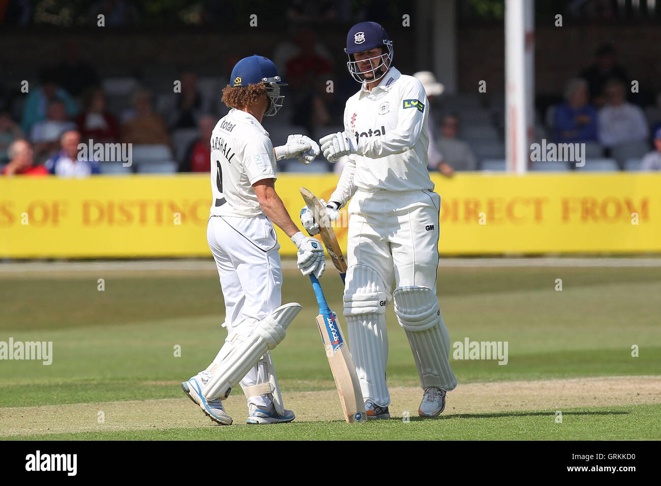 Alex Gidman (R) and Hamish Marshall form a useful partnership for ...