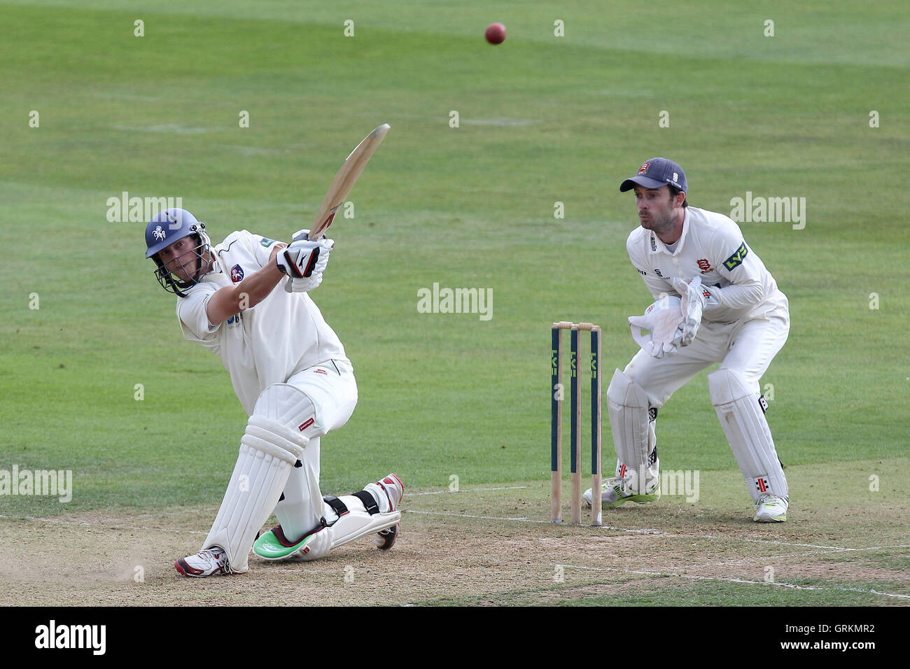 Sam Northeast hits six runs for Kent to bring up his century as James ...