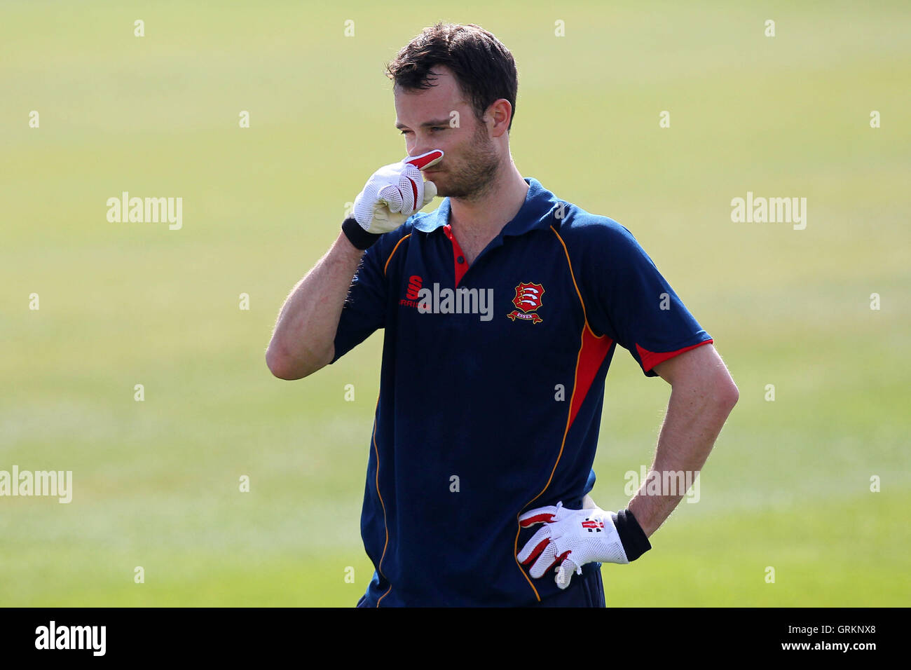 Essex captain James Foster looks on during pre-season training - Essex ...