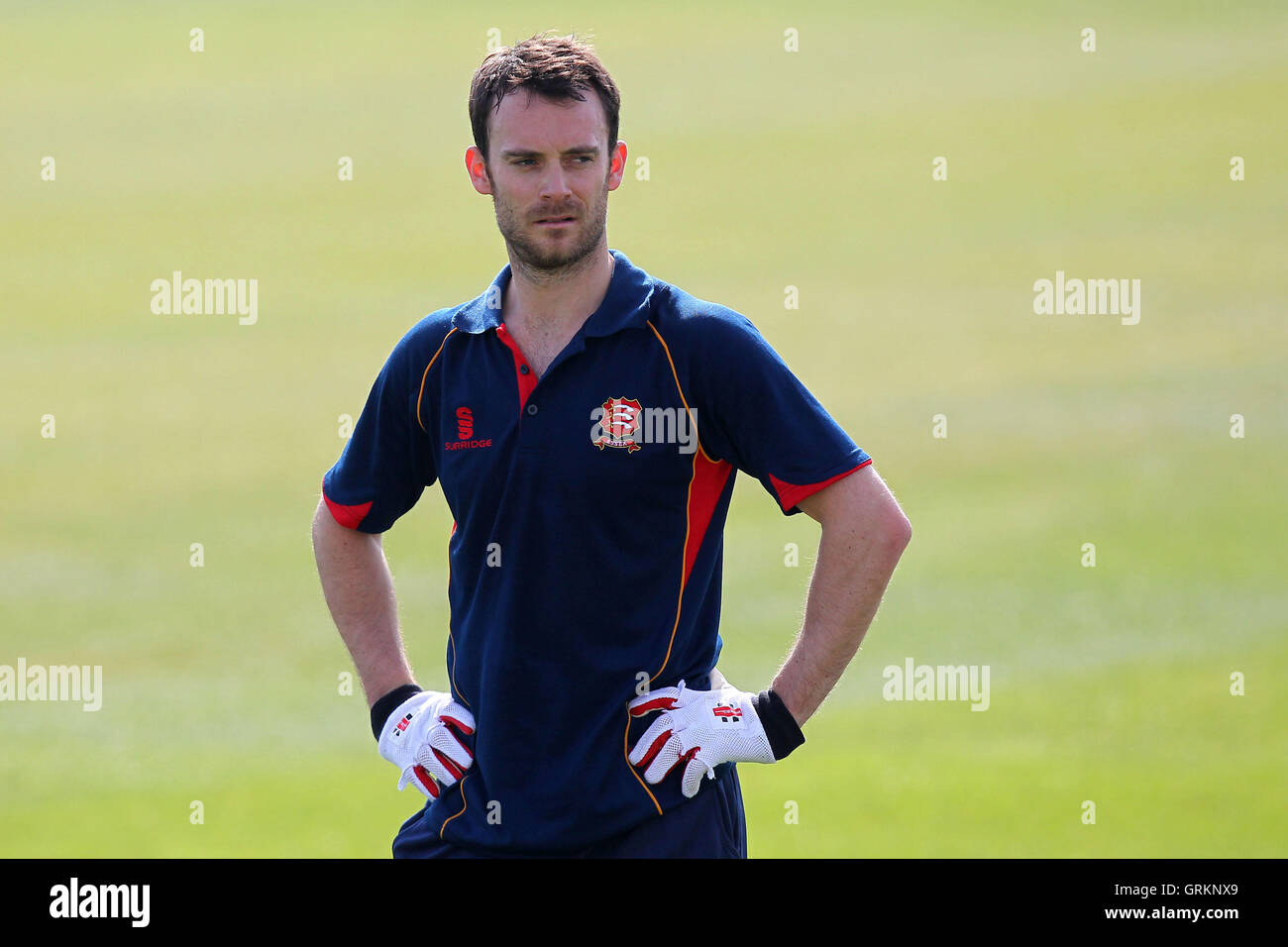 Essex captain James Foster looks on during pre-season training - Essex ...