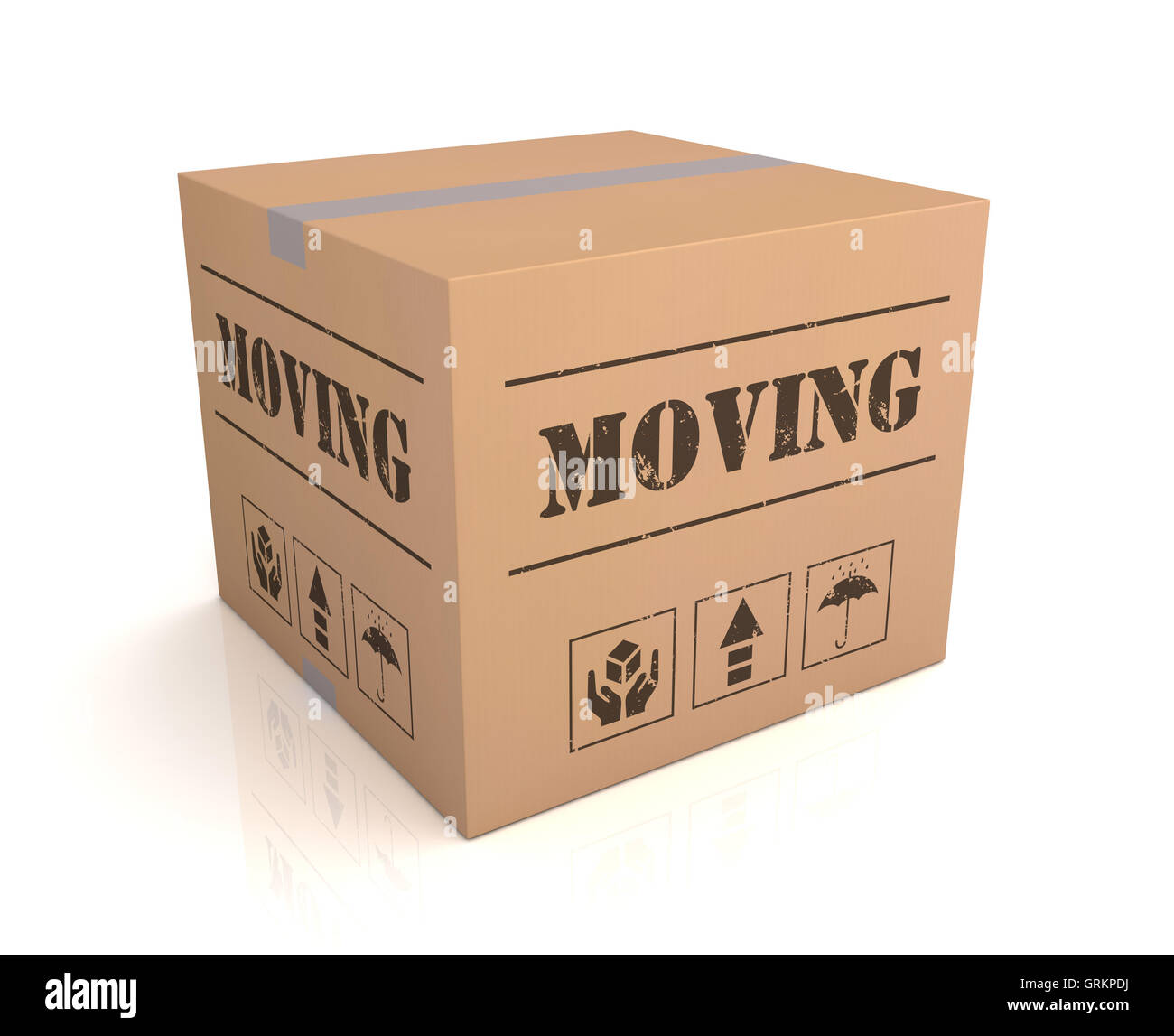 Cardboard house childhood Cut Out Stock Images & Pictures - Alamy