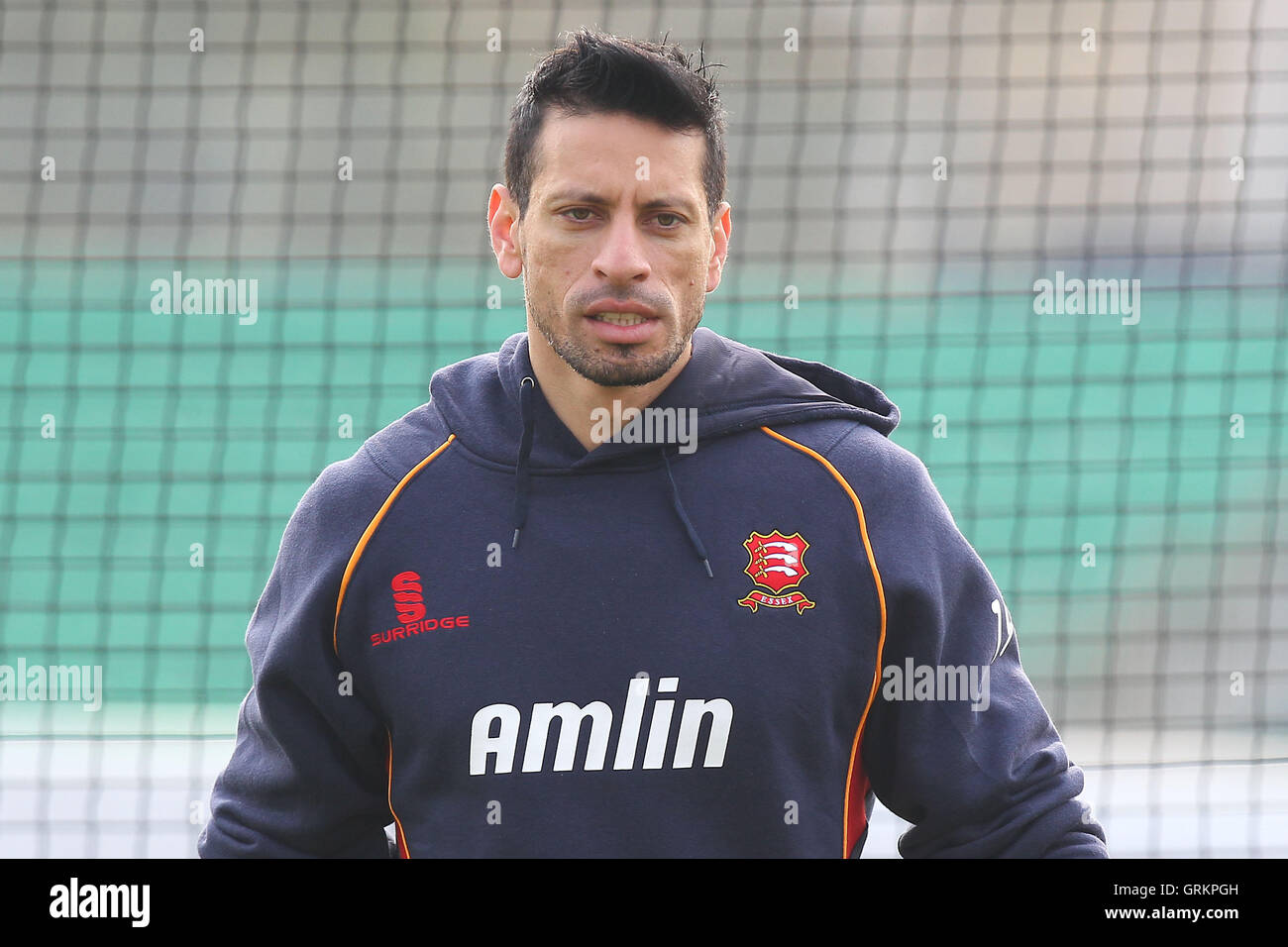 Sajid Mahmood of Essex during nets practice ahead of the match - Essex ...