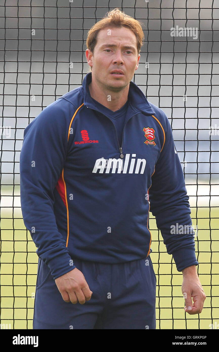Graham Napier of Essex during nets practice ahead of the match - Essex ...