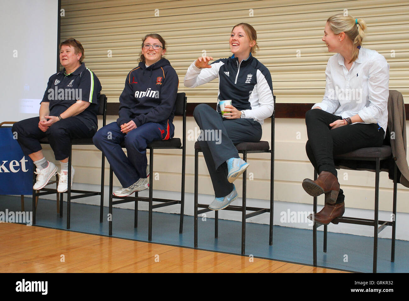 From L: Angela Tuff, Beth Langston, Heather Knight and Beth Wild during ...