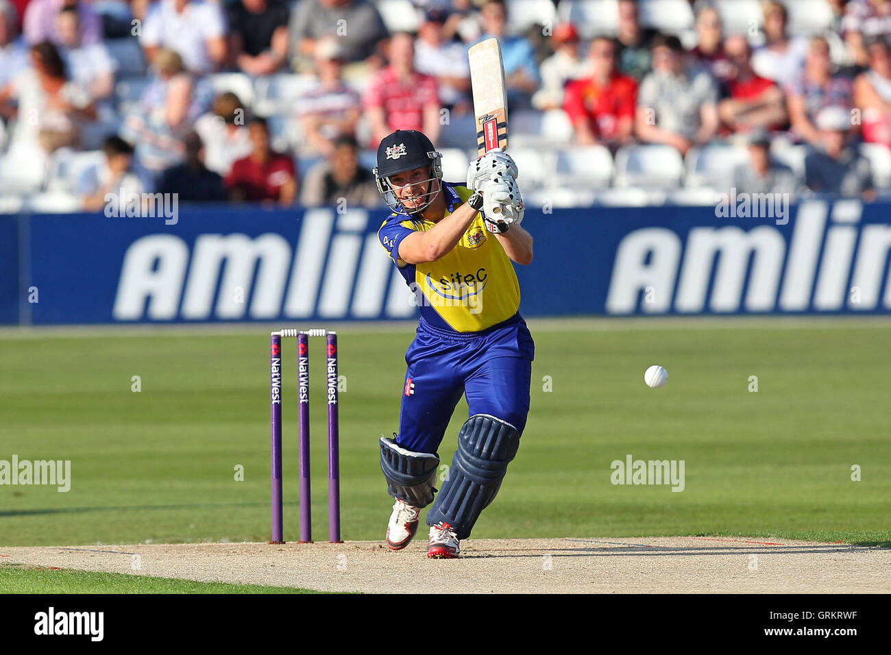 Michael Klinger in batting action for Gloucestershire - Essex Eagles vs ...
