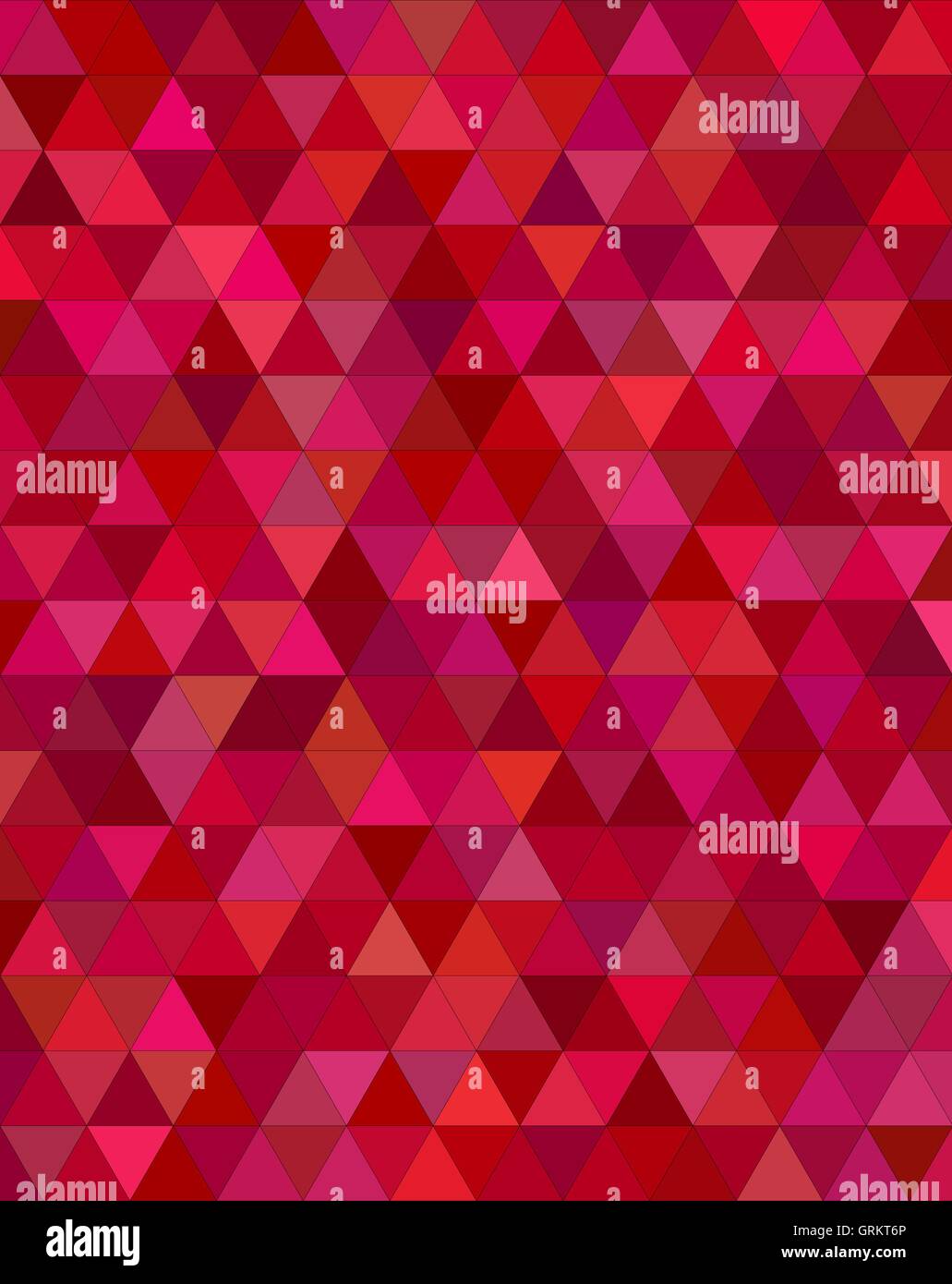 Dark red triangle mosaic background Stock Vector Image & Art - Alamy
