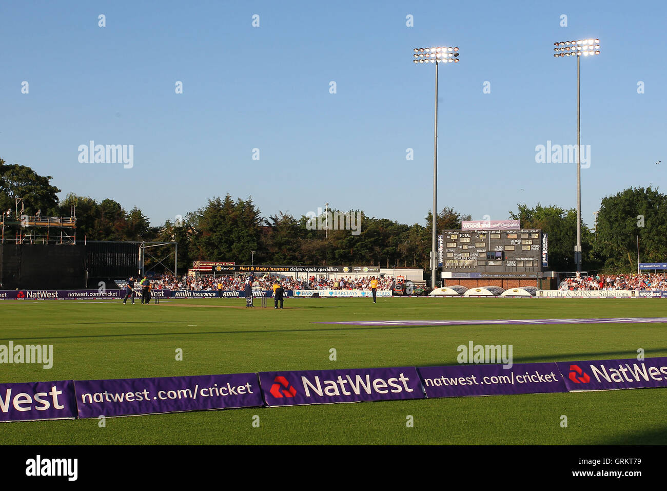 Hampshire cricket ground general hi-res stock photography and images ...