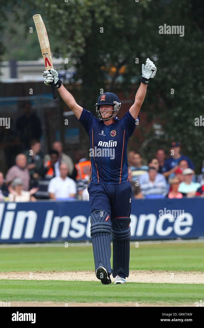 Tom Westley of Essex celebrates his century from 55 balls - Essex ...