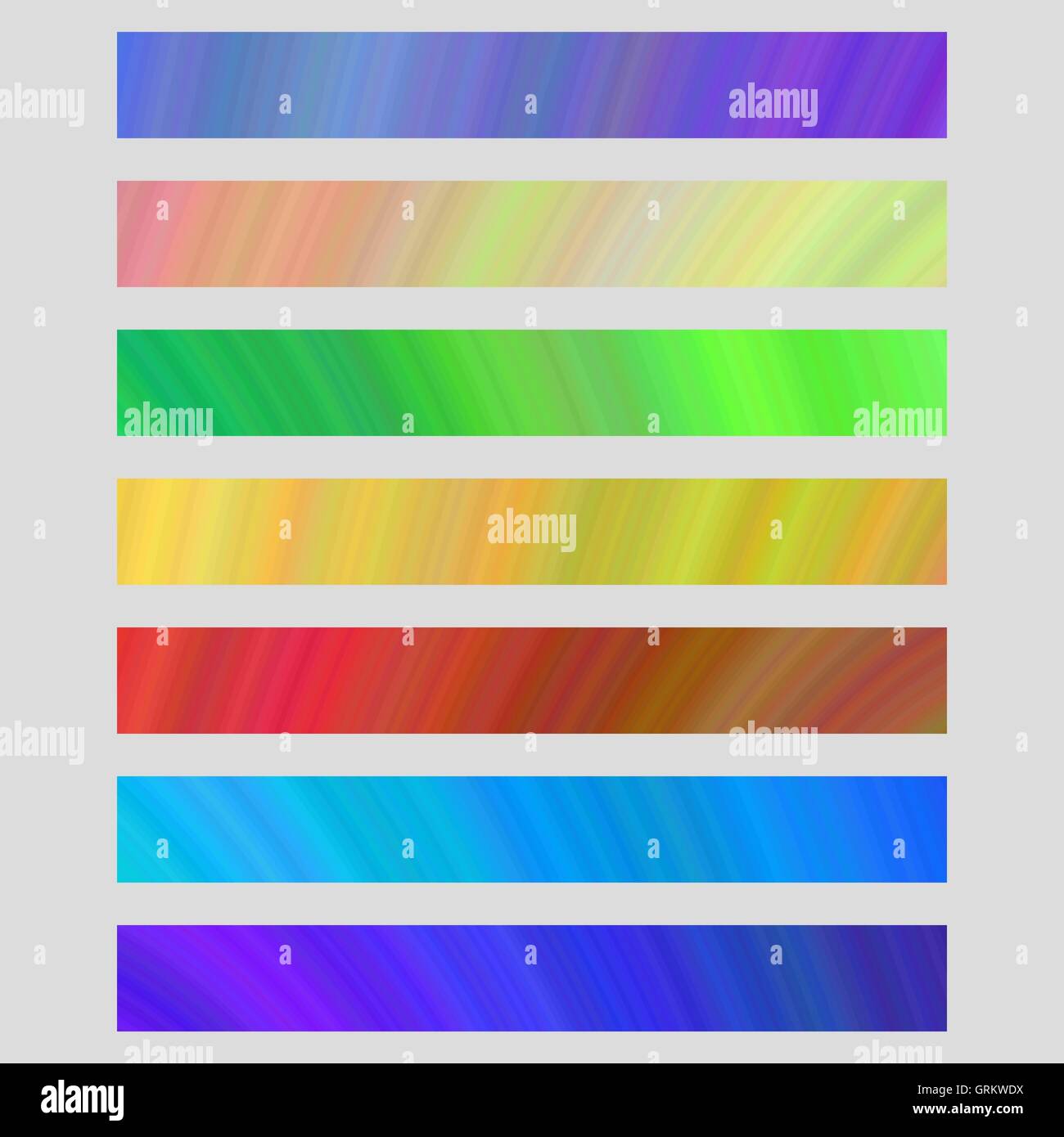 Set of colored web banner templates Stock Vector Image & Art - Alamy