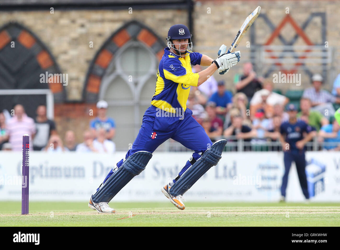 Alex Gidman in batting action for Gloucestershire - Gloucestershire CCC ...