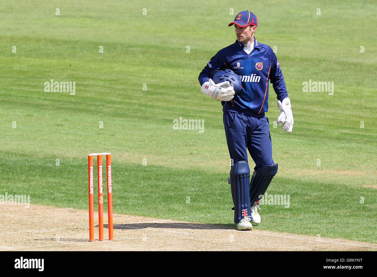 James Foster of Essex - Northamptonshire CCC 2nd XI vs Essex CCC 2nd XI ...