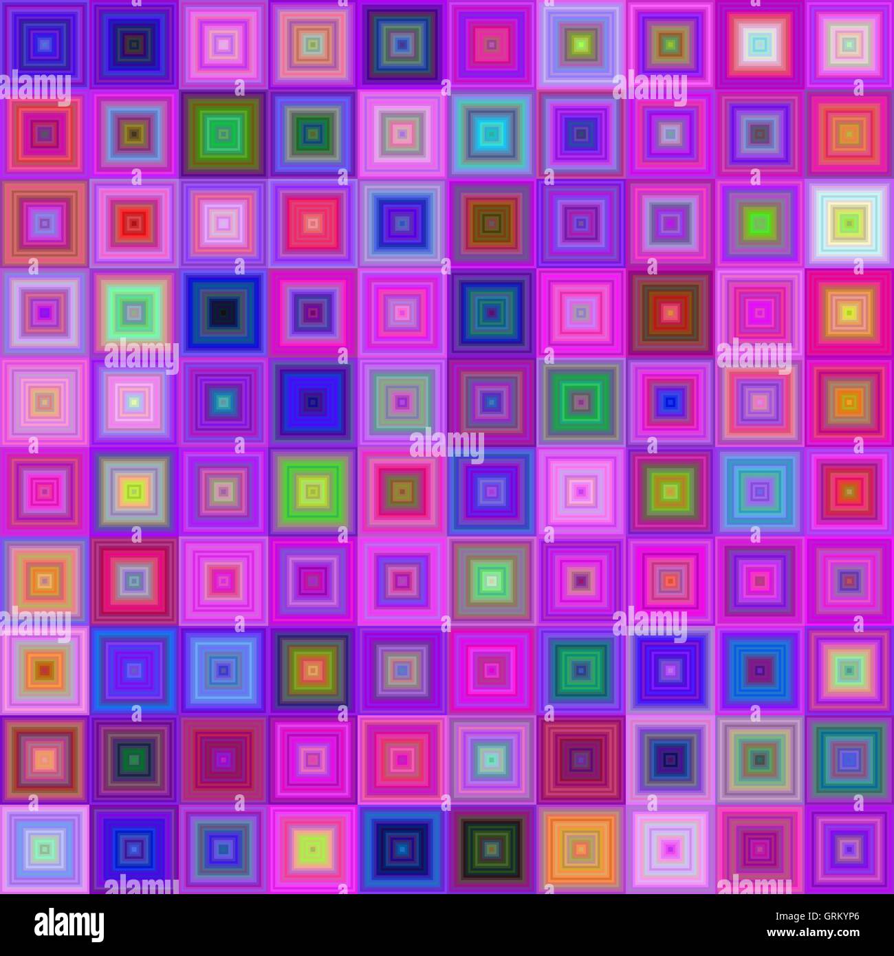 Multicolored square mosaic vector background Stock Vector Image & Art - Alamy