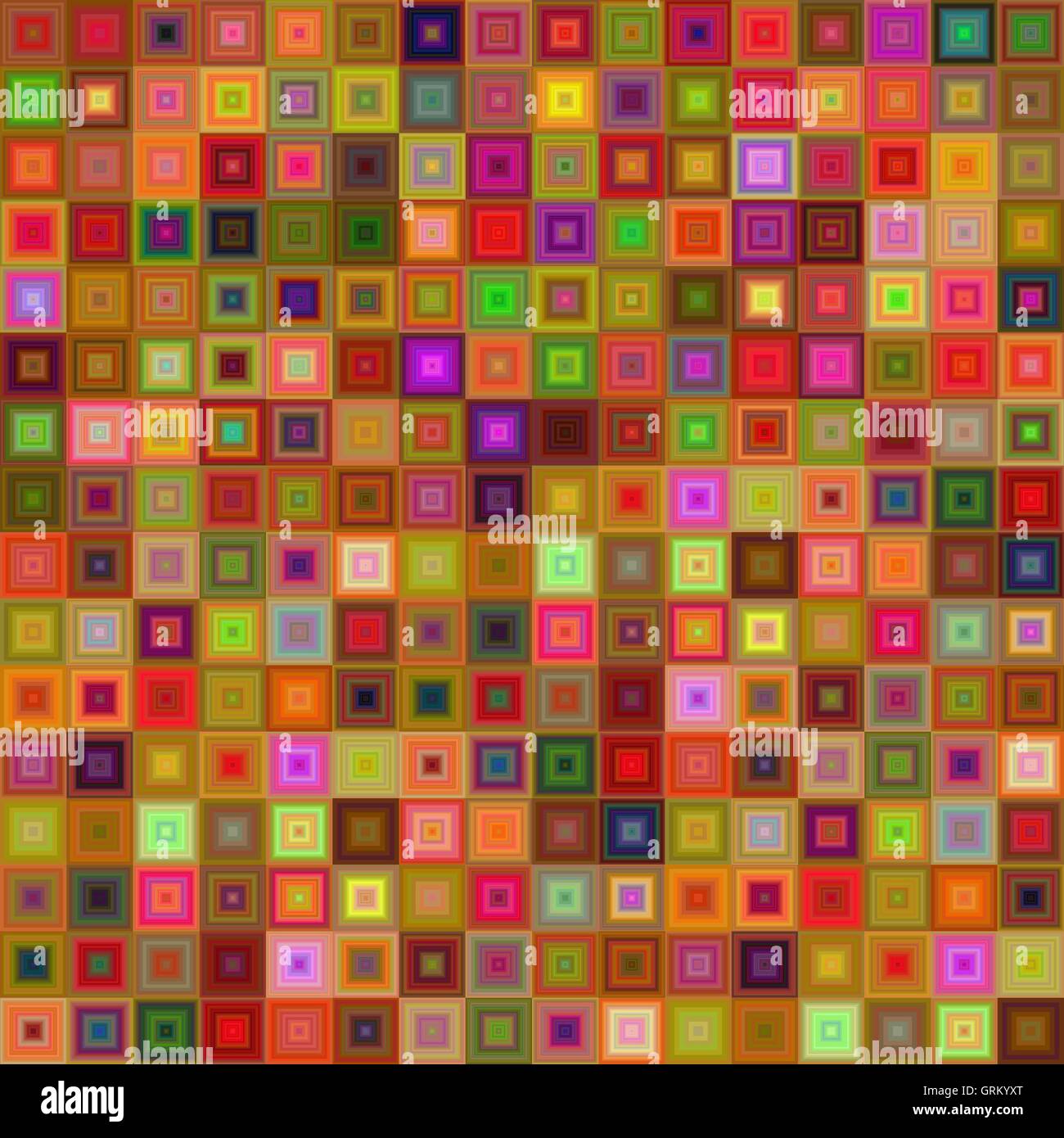 Multicolor square tile mosaic background Stock Vector Image & Art - Alamy