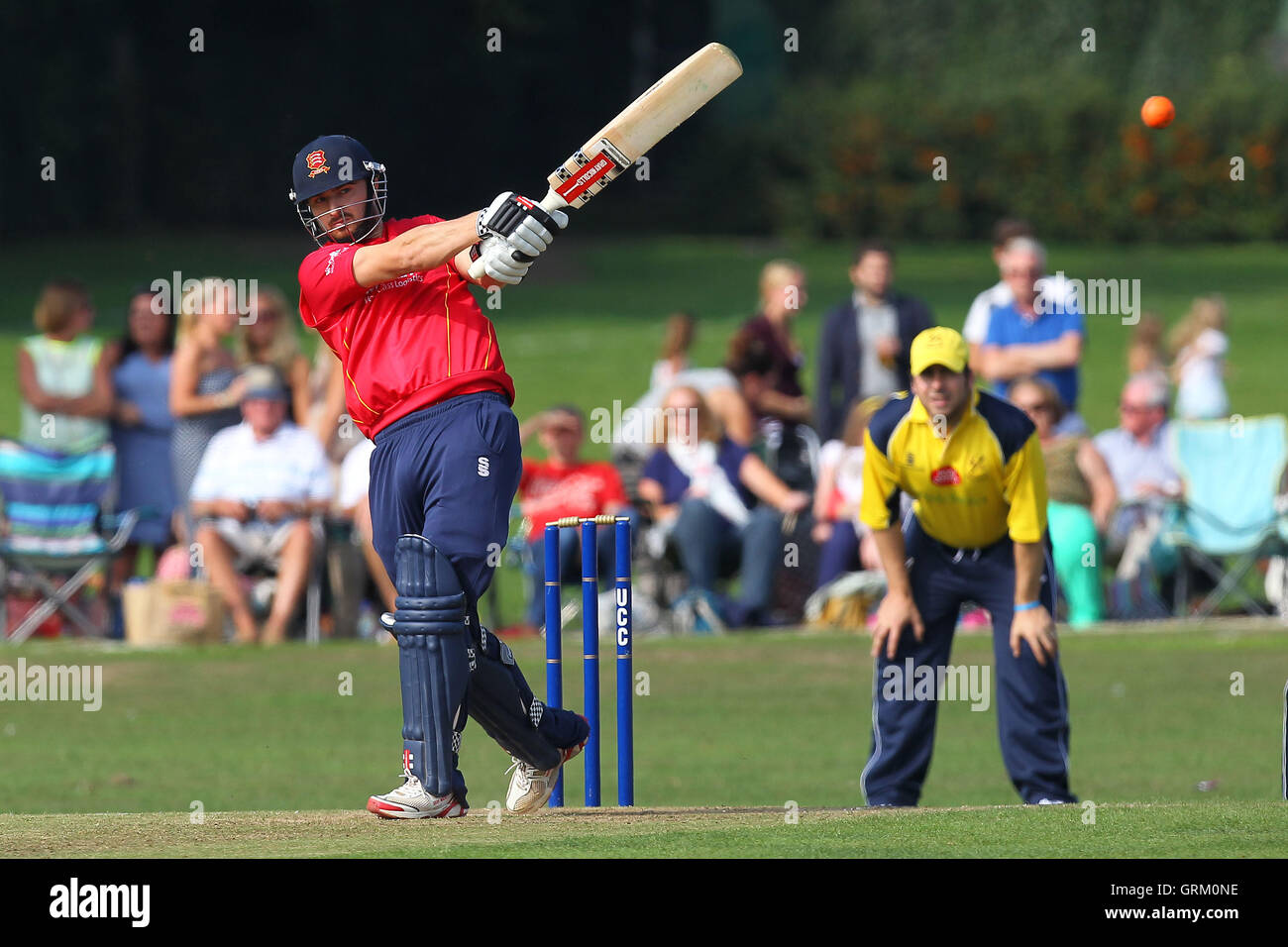 Jaik Mickleburgh hits out for Essex - Upminster CC vs Essex CCC ...
