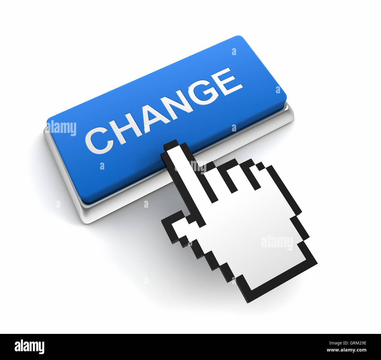 Change button hi-res stock photography and images - Alamy