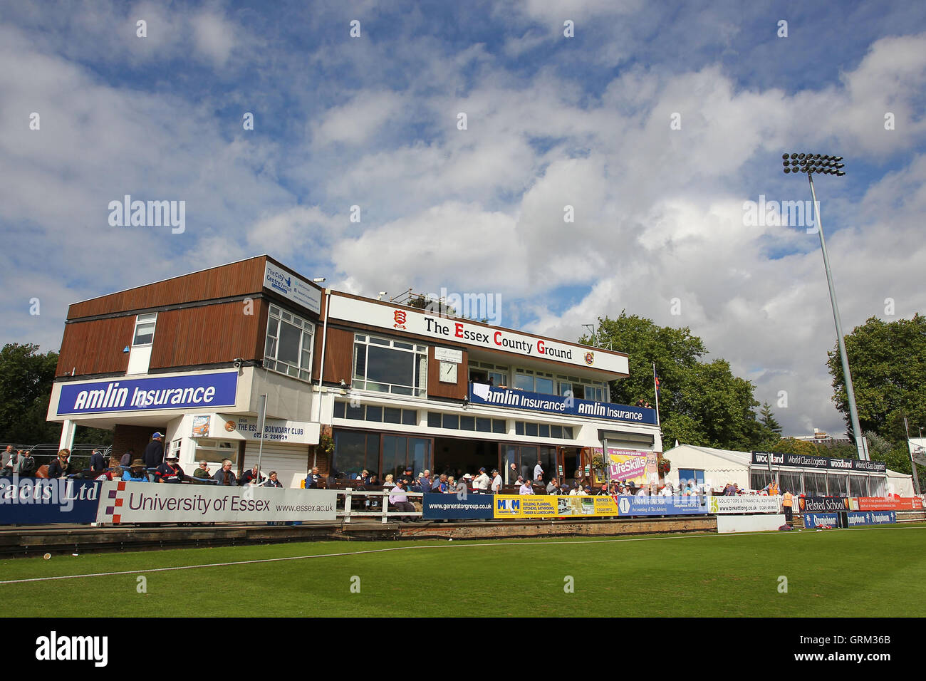 General view of the Pavilion at the Essex County Ground - Essex CCC vs ...