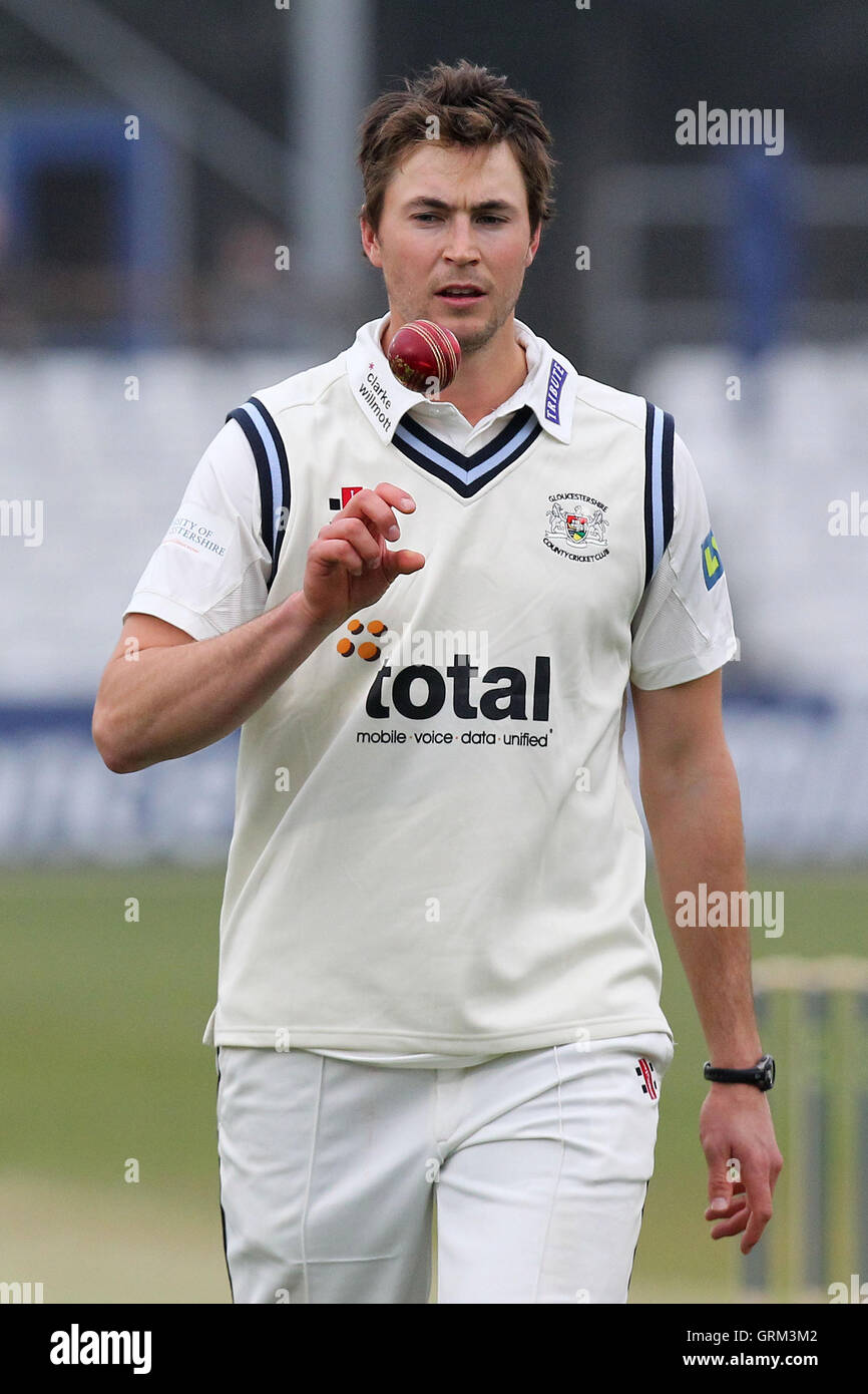 James Fuller of Gloucestershire - Essex CCC vs Gloucestershire CCC - LV ...