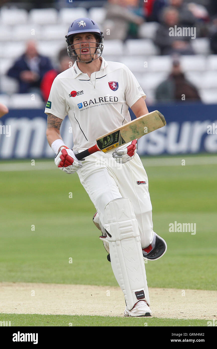 Ben Harmison of Kent - Essex CCC vs Kent CCC - LV County Championship ...